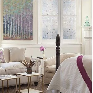 Accents | Glass Film 3d Leaf Decorative Window Sticker | Poshmark